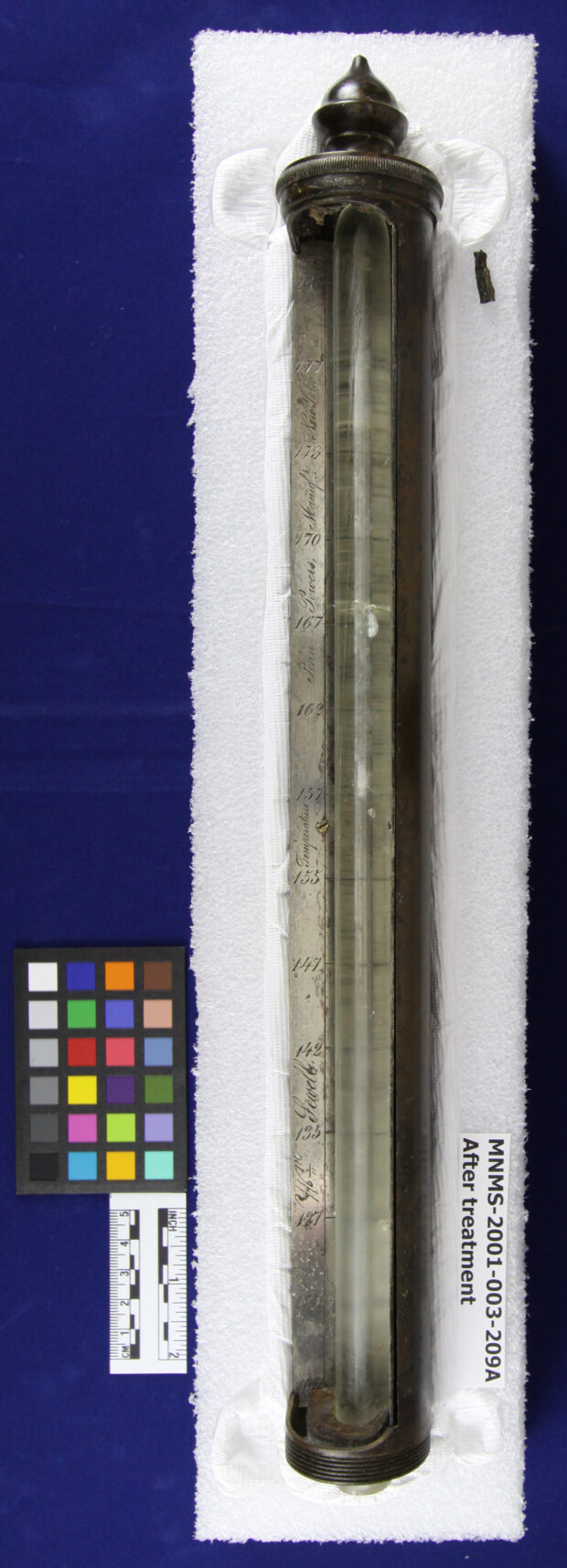 Treatment of the Condenser Gauge - The Mariners' Museum and Park