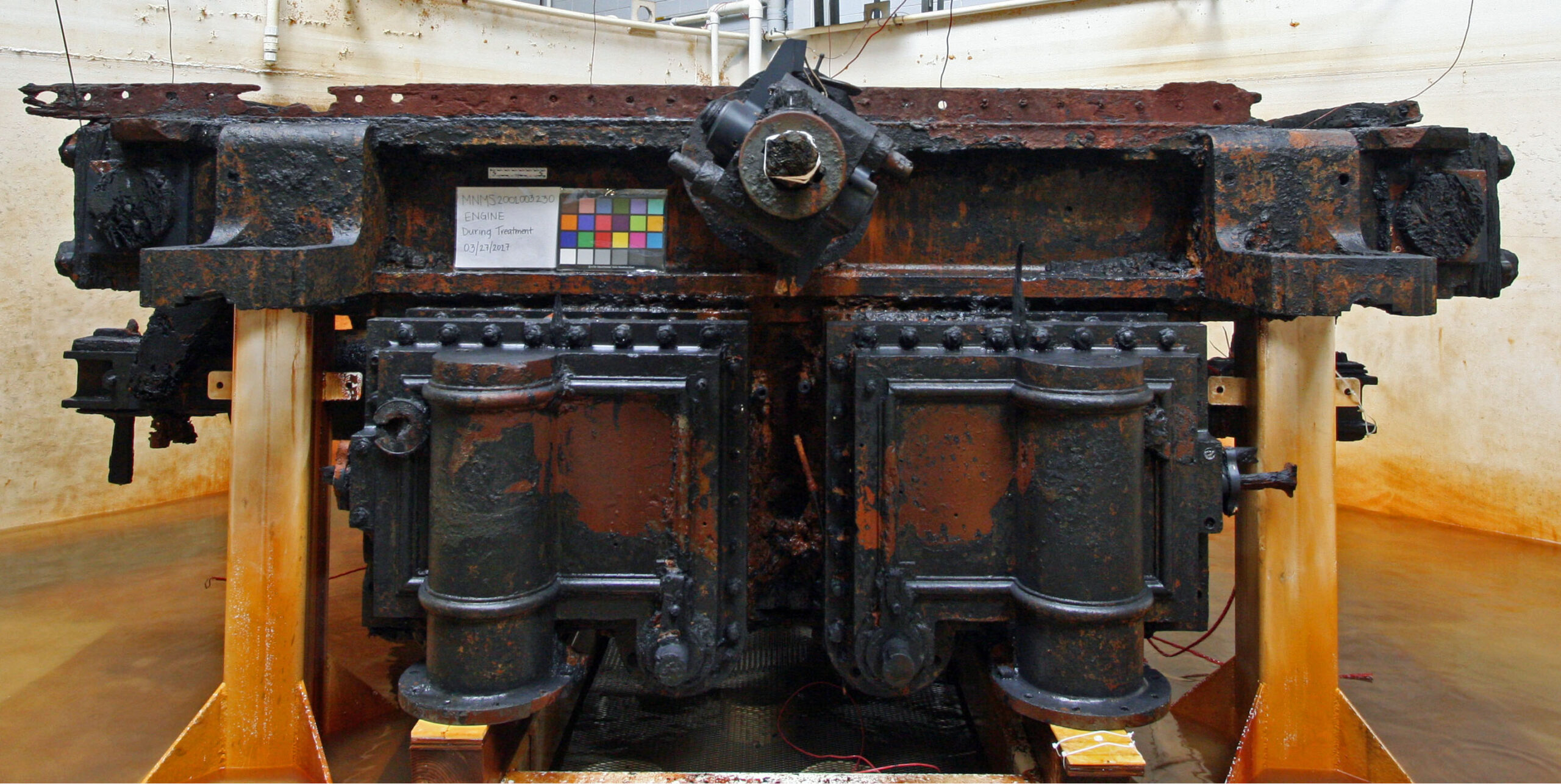 Last week's team effort on USS Monitor's main engine - The Mariners ...