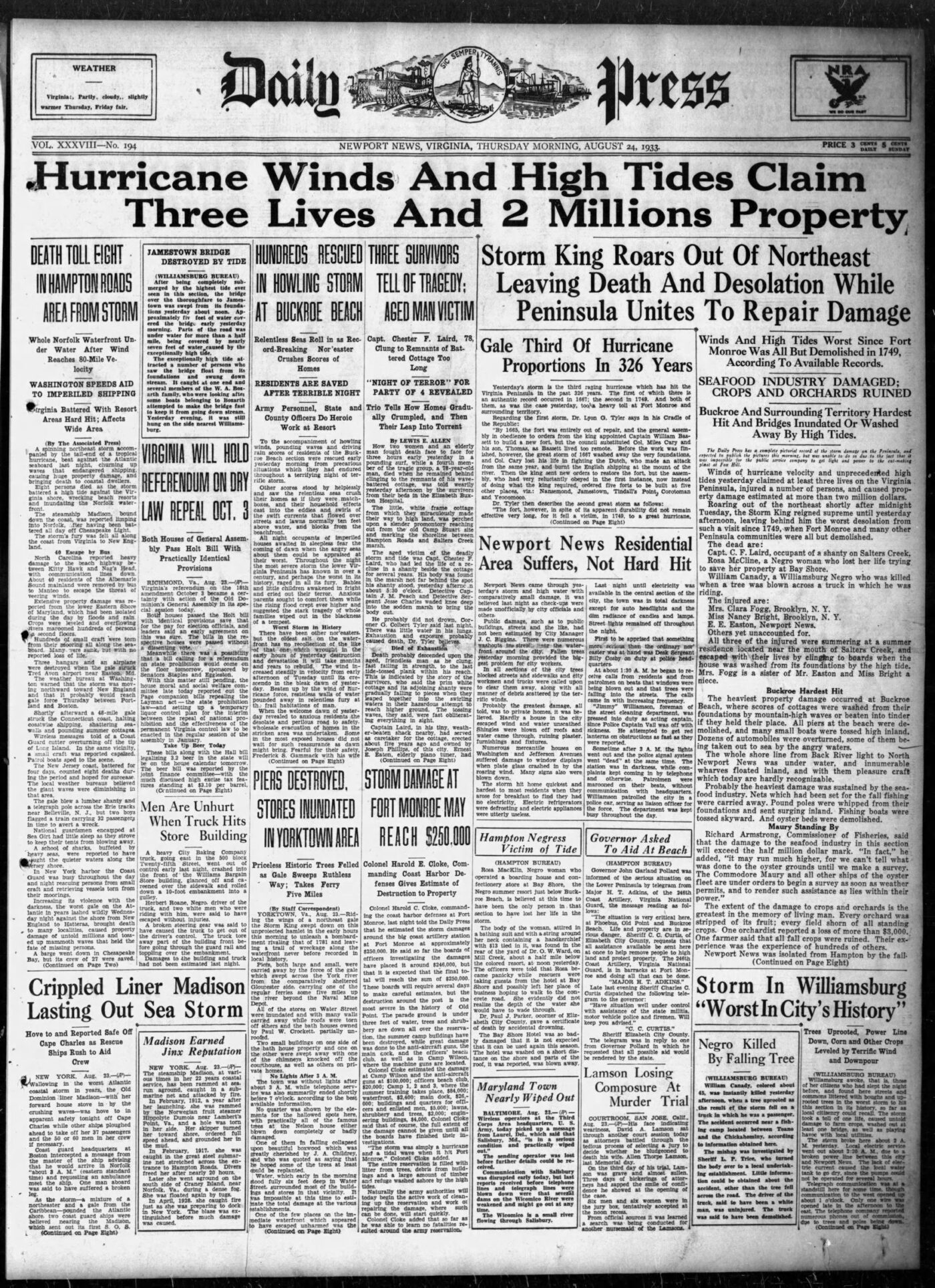 The White Oak Tree with a Hidden Past - The Mariners' Museum and Park