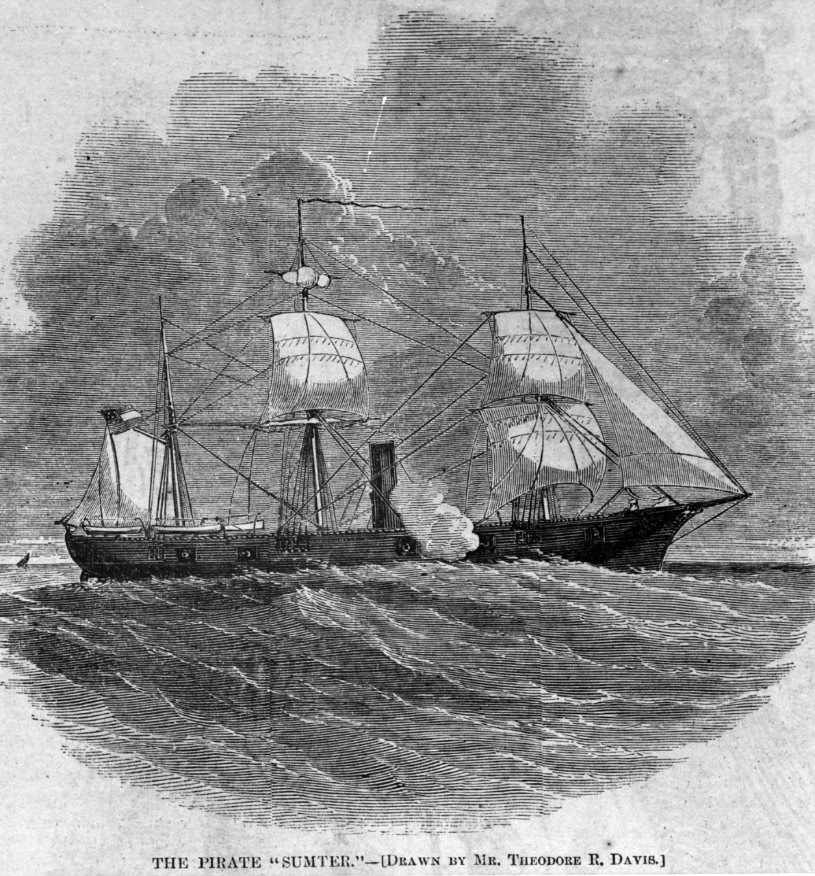 RAPHAEL SEMMES AND CSS SUMTER - The Mariners' Museum and Park