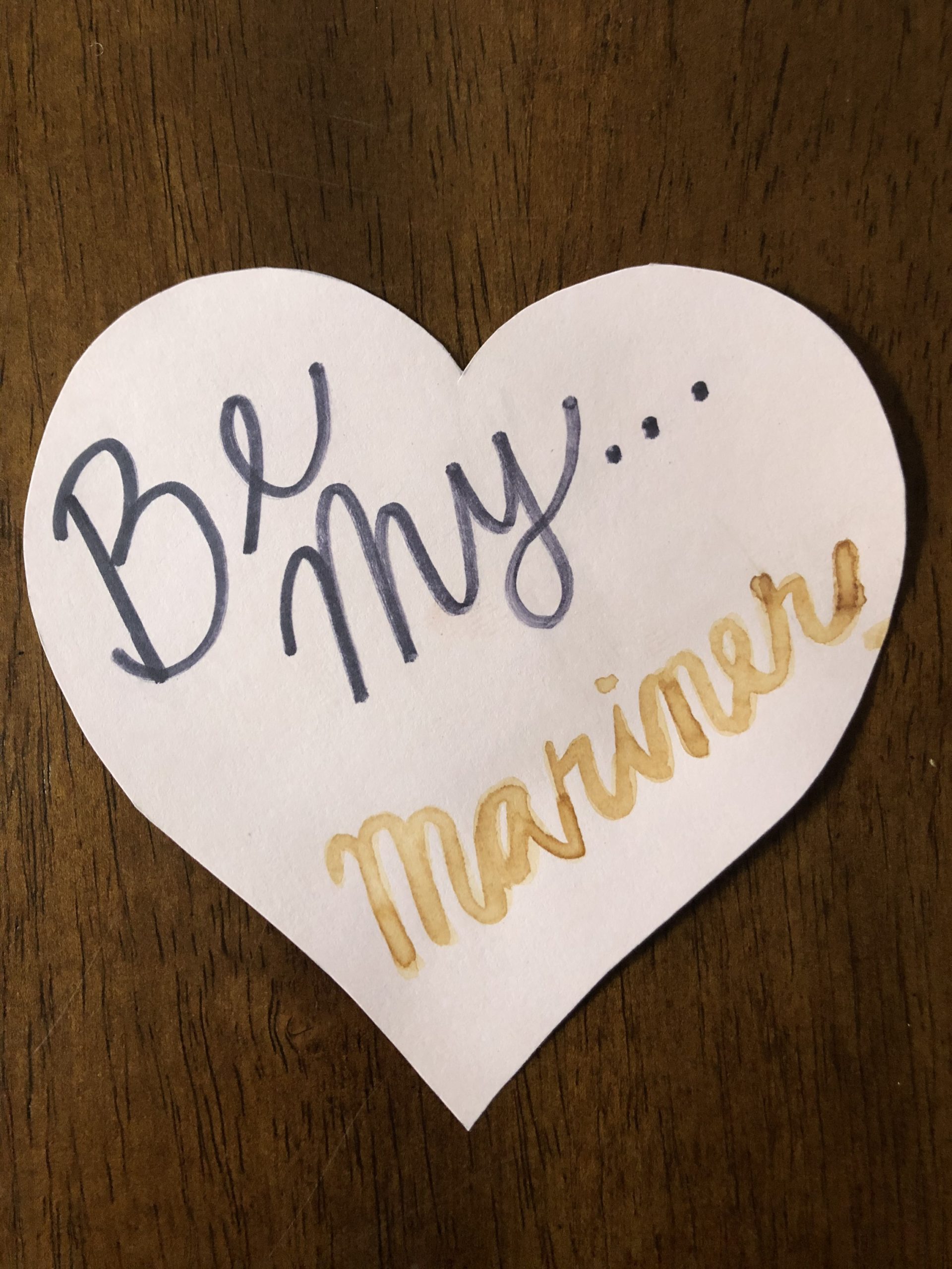 Be My Mariner? Share a Secret with Your Mariner Valentine - The ...