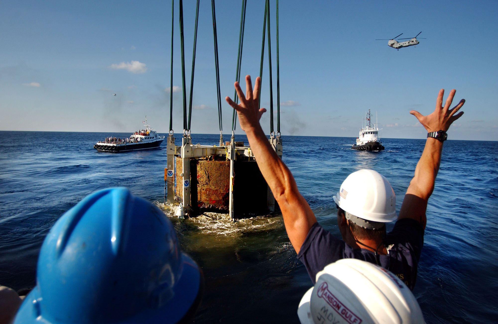 20th Anniversary of USS Monitor's Turret Recovery - The Mariners ...
