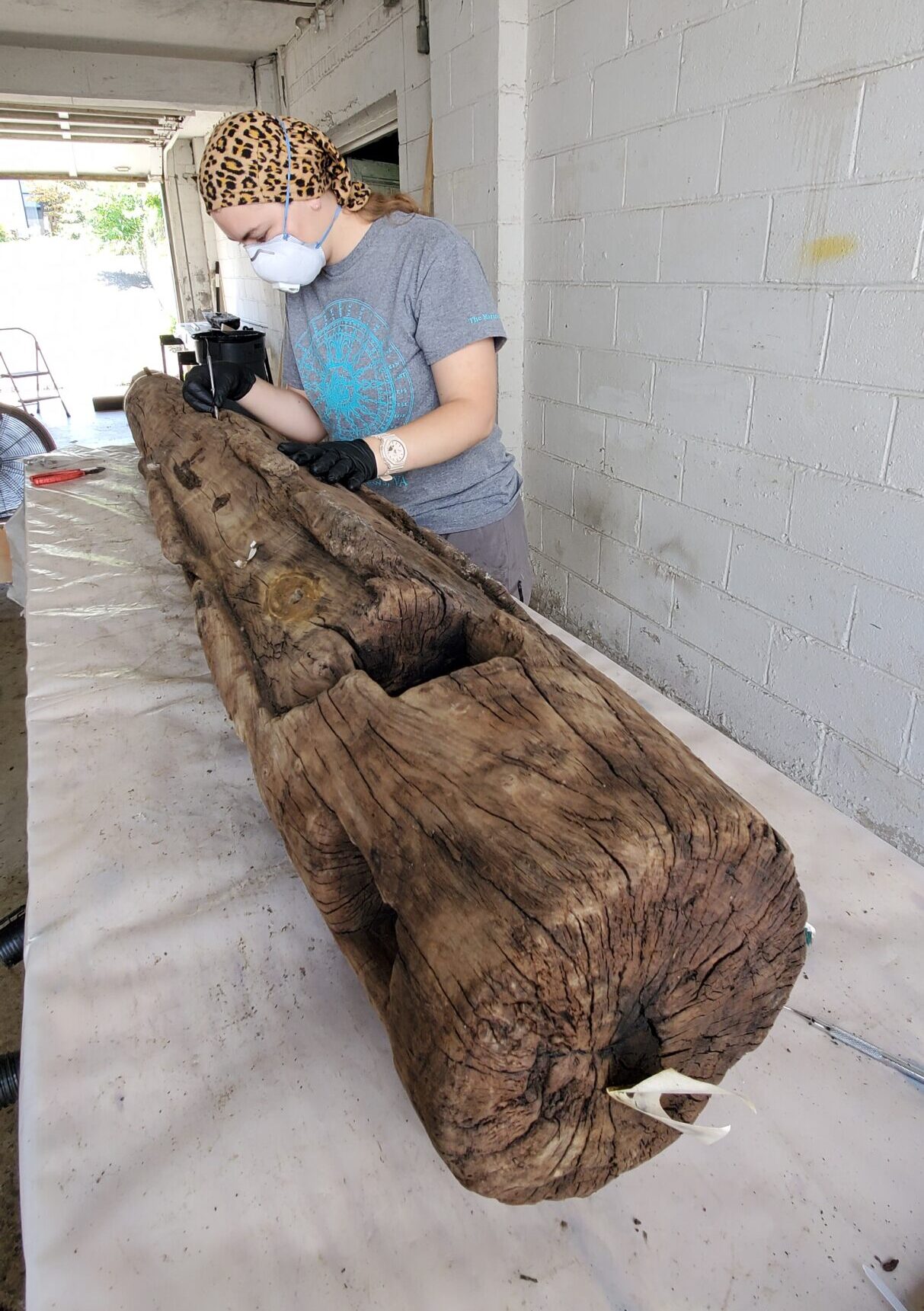 Water in things, things in water: How to deal with waterlogged wood ...