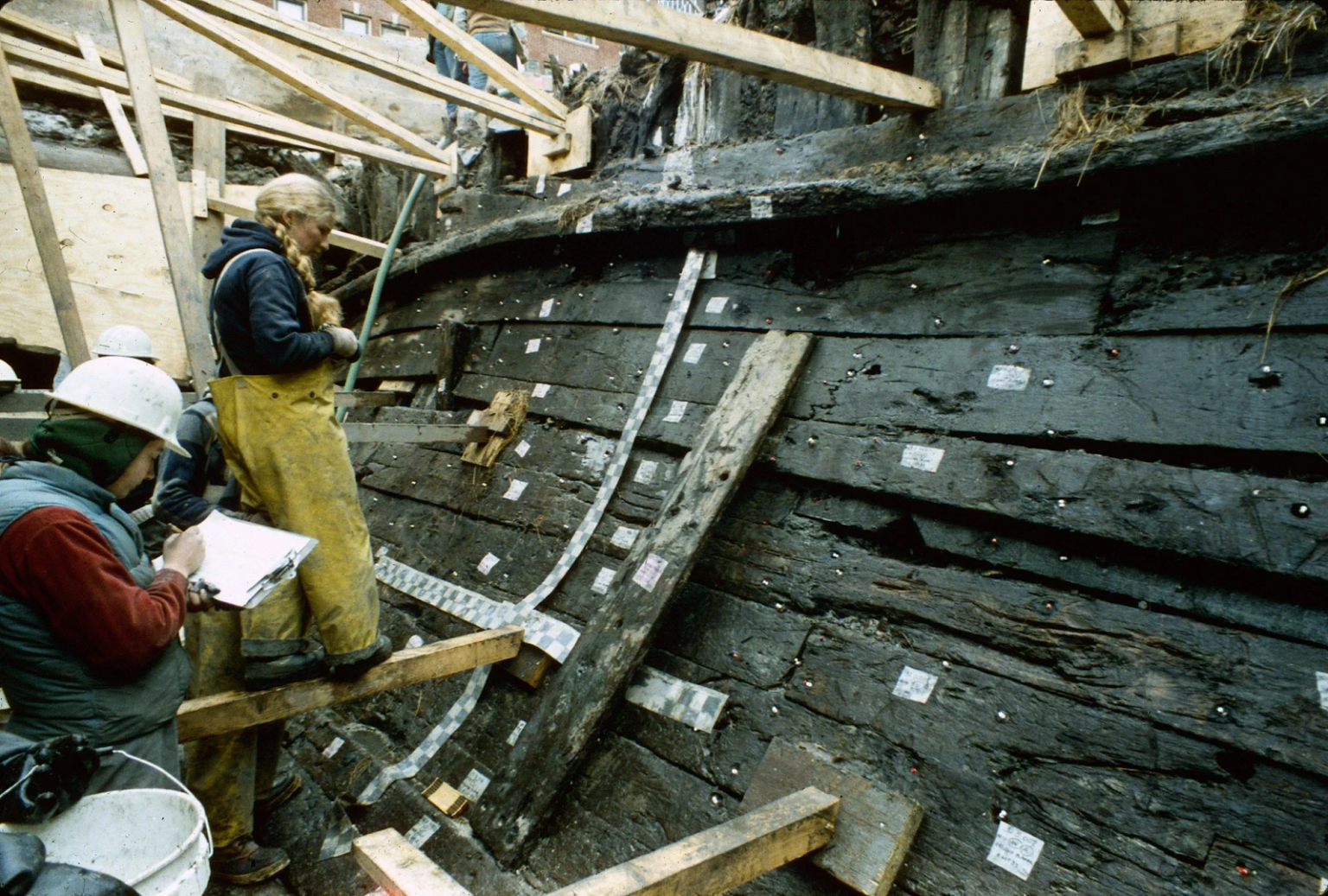 The documentation, cleaning, and relocation of a 300 year-old ship in ...