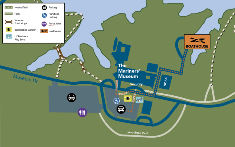 Mariners' Lake - The Mariners' Museum and Park