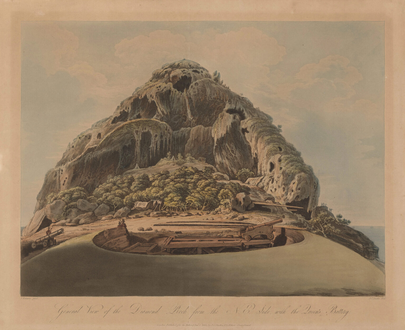 Diamond Rock: A British Thorn in Napoleon's Backside - The Mariners ...