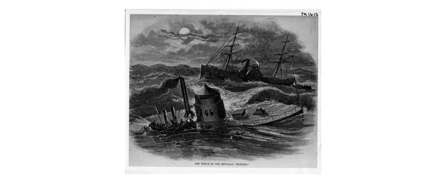 Deserting USS Monitor - The Mariners' Museum and Park